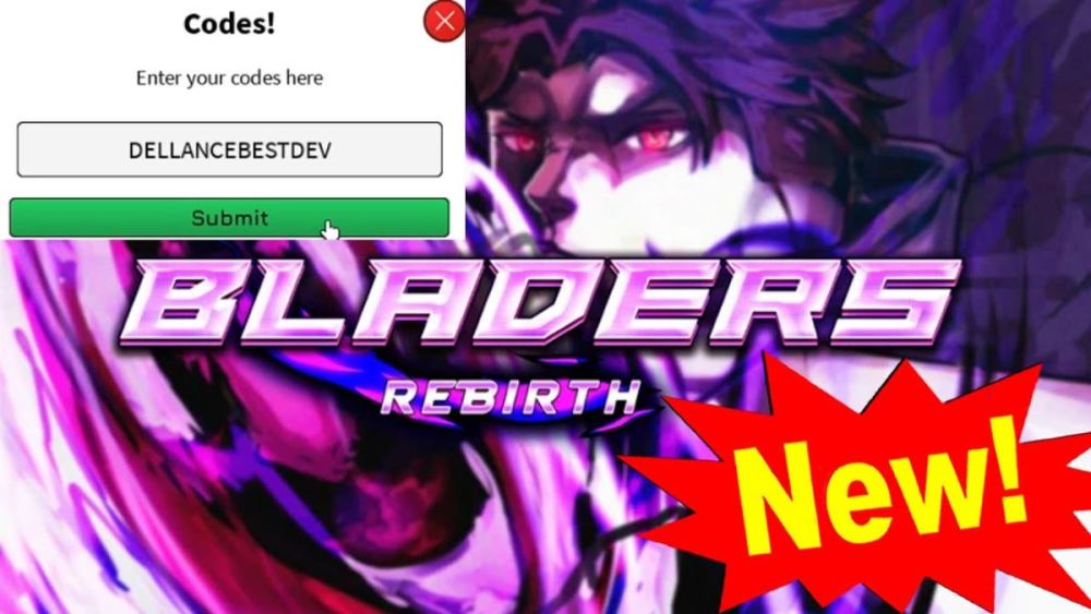 Code Bladers Rebirth mới nhất tháng 02/2026 Spins, x2 Exp